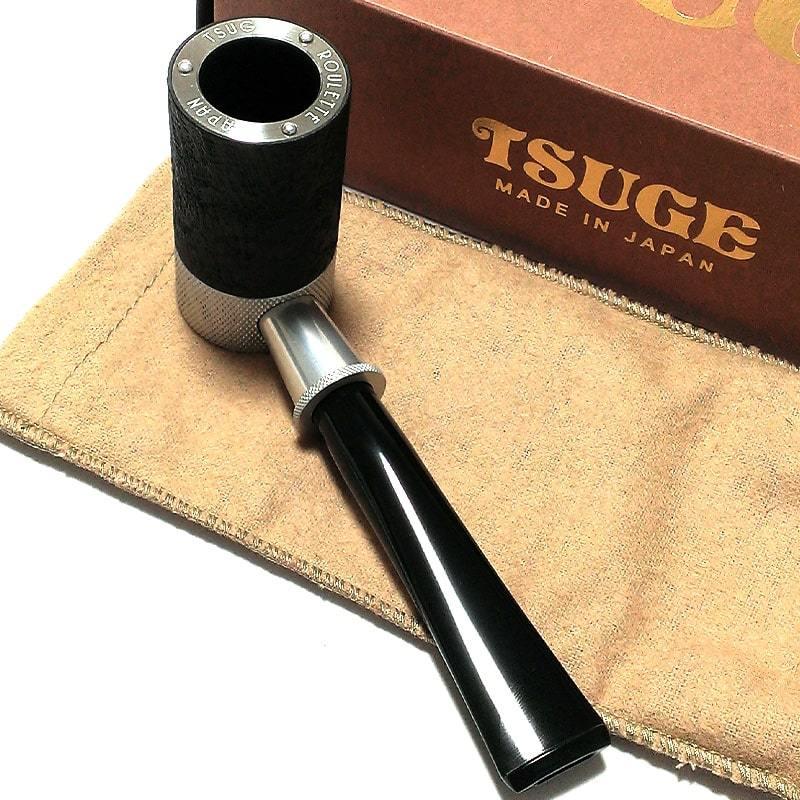 パイプ 喫煙具 TSUGE ツゲ G9 ザ ローレット サンドブラスト ブラック 柘製作所 おしゃれ ショートスモーク用 9mmフィルター パイプ本体 : Zippoタバコケース喫煙具のハヤミ ...