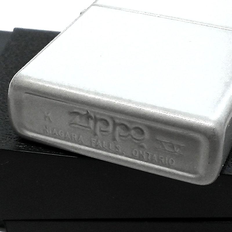 ZIPPO（ジッポー） ライター カナダ製 1999年製 レア ジッポ マット塗装 クイックシルバー オンタリオ製 シンプル レディース ...
