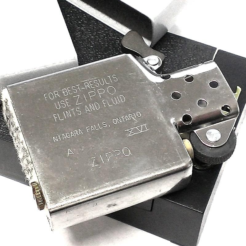 ZIPPO（ジッポー） ライター カナダ製 1999年製 レア ジッポ マット塗装 クイックシルバー オンタリオ製 シンプル レディース ...