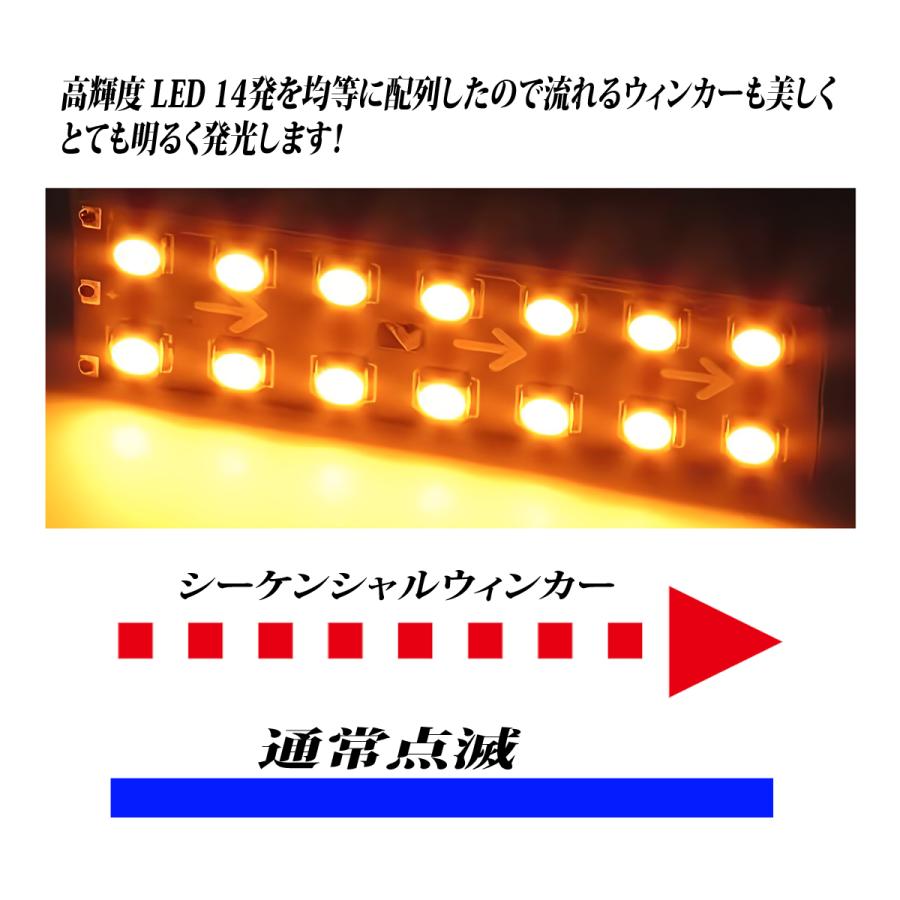 17 プロフィア LED シーケンシャル ウィンカー 高輝度LED14発 / 点滅 切替 2017(H29.5)〜 爆買 : HAYARIYA - 通販 - Yahoo!ショッピング