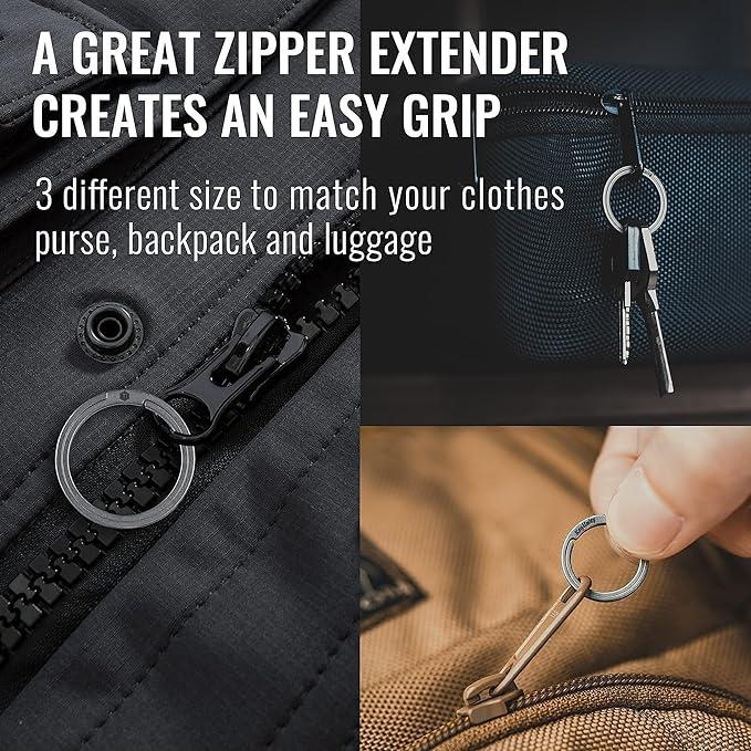 KeyUnity KA02 チタン合金キーリング 3個セット(L+M+S) シルバー キーユニティ : ライト専門 HAYASAKI STORE - 通販 - Yahoo!ショッピング