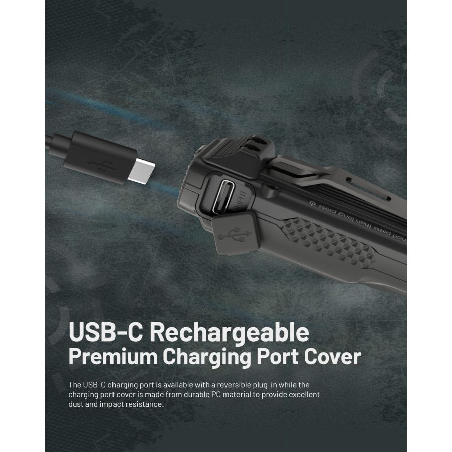 NITECORE（ナイトコア） Nitecore EDC25 ウルトラスリム EDC 懐中電灯 3000ルーメン バッテリー内蔵 USB-C ...