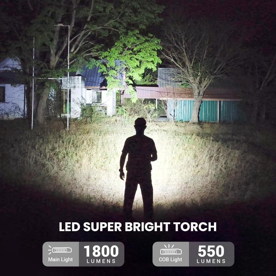 Sofirn IF24 Pro フラッシュライト 1800ルーメン USB-C充電式 ケーブル付属 ハンディライト 懐中電灯 ソフィーン ...