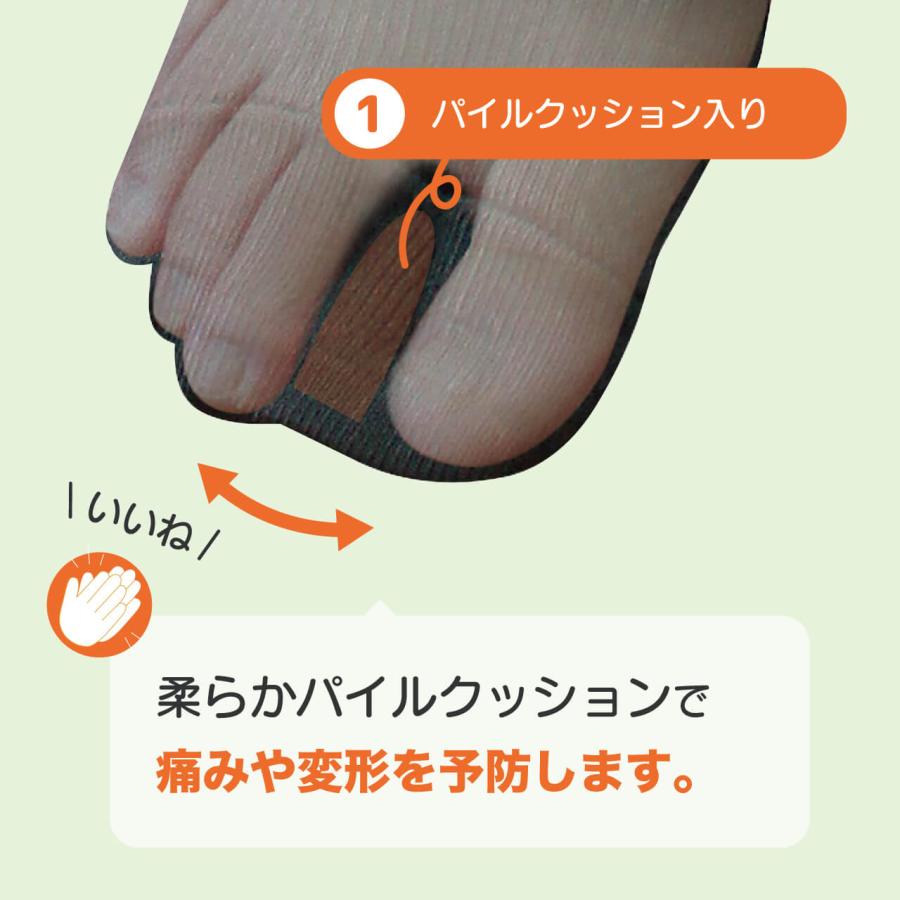 ハヤシニット V字着圧ソックス 外反母趾 靴下 親指 広げる サポーター 疲れにくい ハイソックス ロング丈 7048 : ハヤシニット公式通販 Yahoo!店 - 通販 - Yahoo!ショッピング