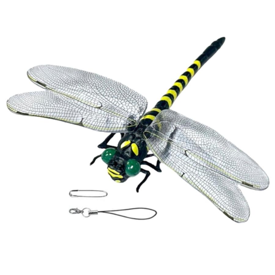 オニヤンマ 1個 虫除け 虫よけ 虫対策 スズメバチ対策 アウトドア 畑 玄関 窓 ストラップ : 小林shop - 通販 - Yahoo!ショッピング