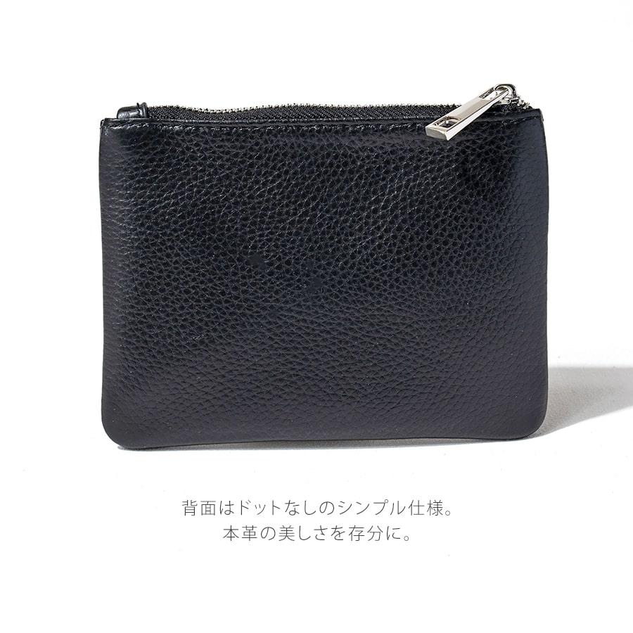 本革 ポーチ「Dot leather pouch ドットレザーポーチ Sサイズ」メイク 化粧 小物入れ 牛革 レザー 革 ギフト プレゼント ブランド ヘイニ HAYNI ...