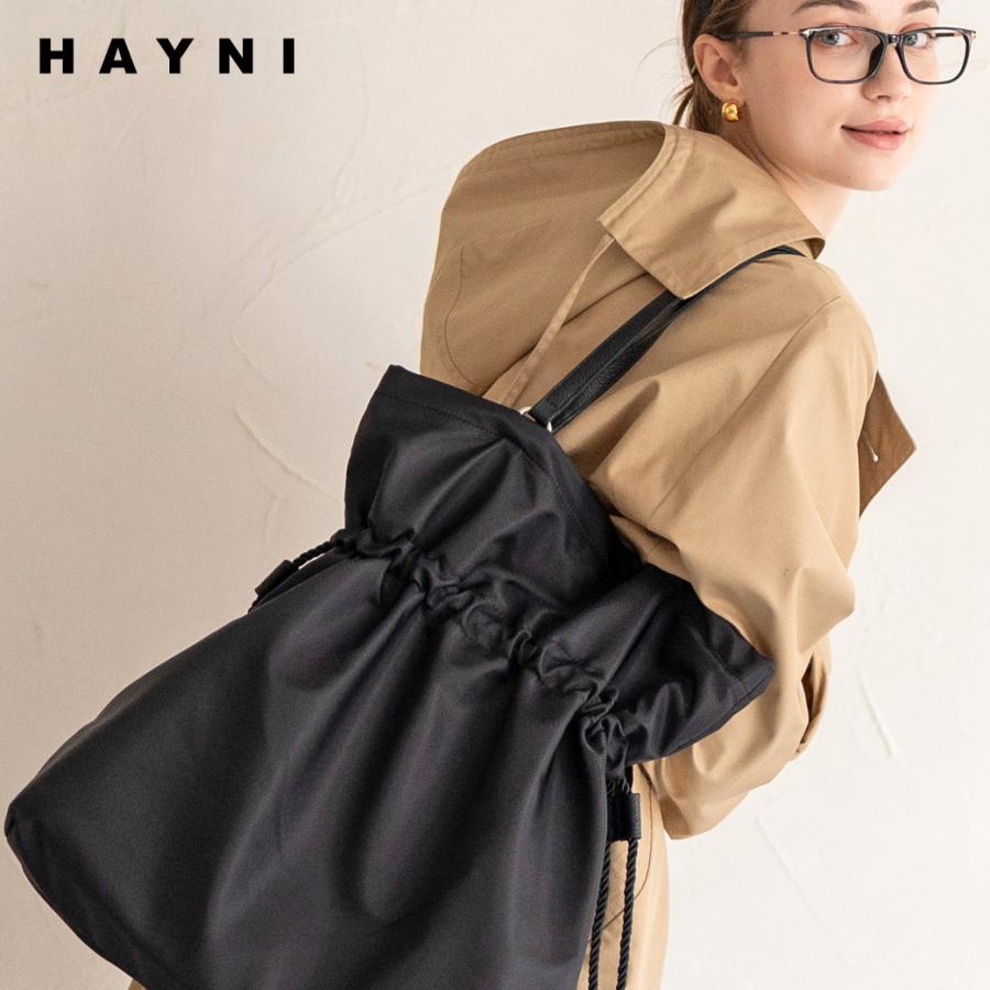 HAYNI 「2/19(20時)から早割」トートバッグ レディース 推し活「Gosare ゴサレ Lサイズ」はっ水 撥水 ナイロン a4 大きめ 大容量 本革 巾着 軽量 肩掛け バッグ ヘイ ...