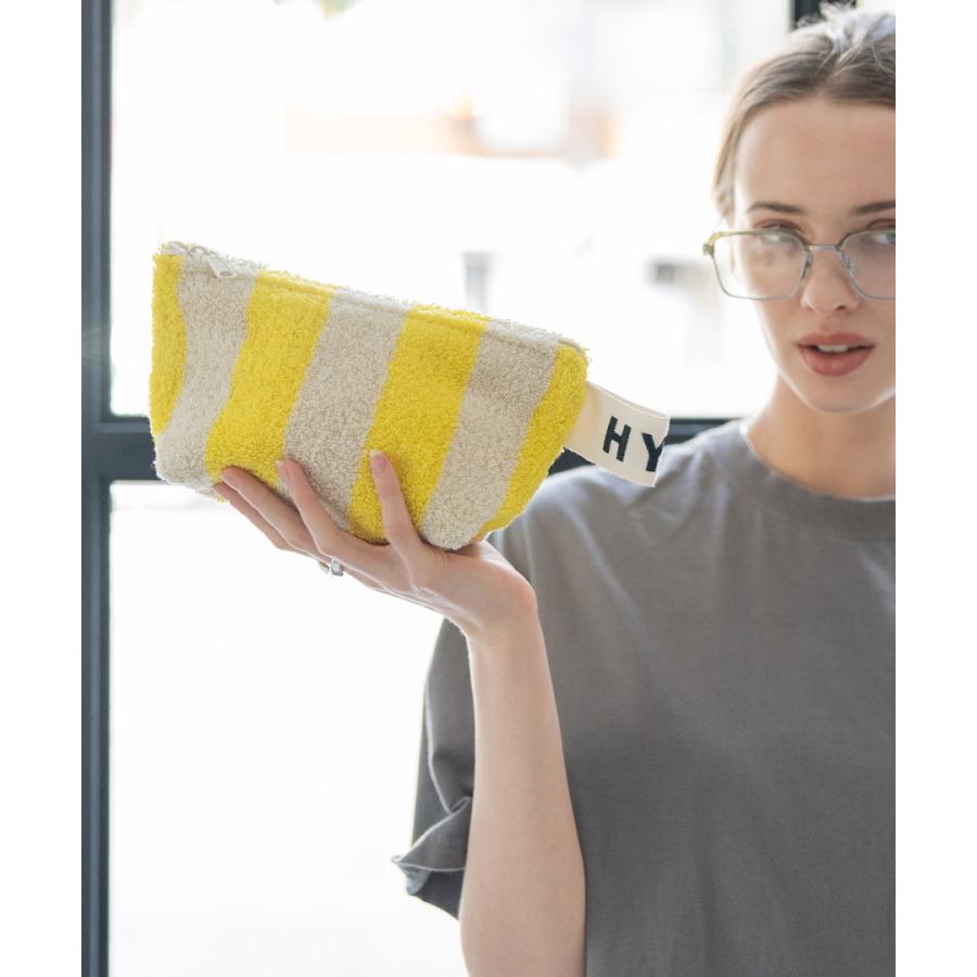 HAYNI ポーチ コスメポーチ レディース「Luluana pouch ルルアナポーチ」 小物入れ タオル地 タオル コンパクト ギフト プレゼント ブランド ヘイニ : バッグブランド ...