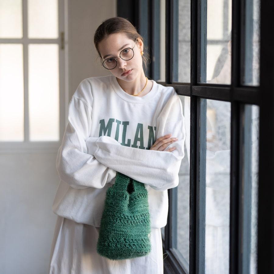 HAYNI \在庫限り／トートバッグ レディース ニットバッグ 「mixknit ミクスニット」 : バッグブランド HAYNI - 通販 - Yahoo!ショッピング