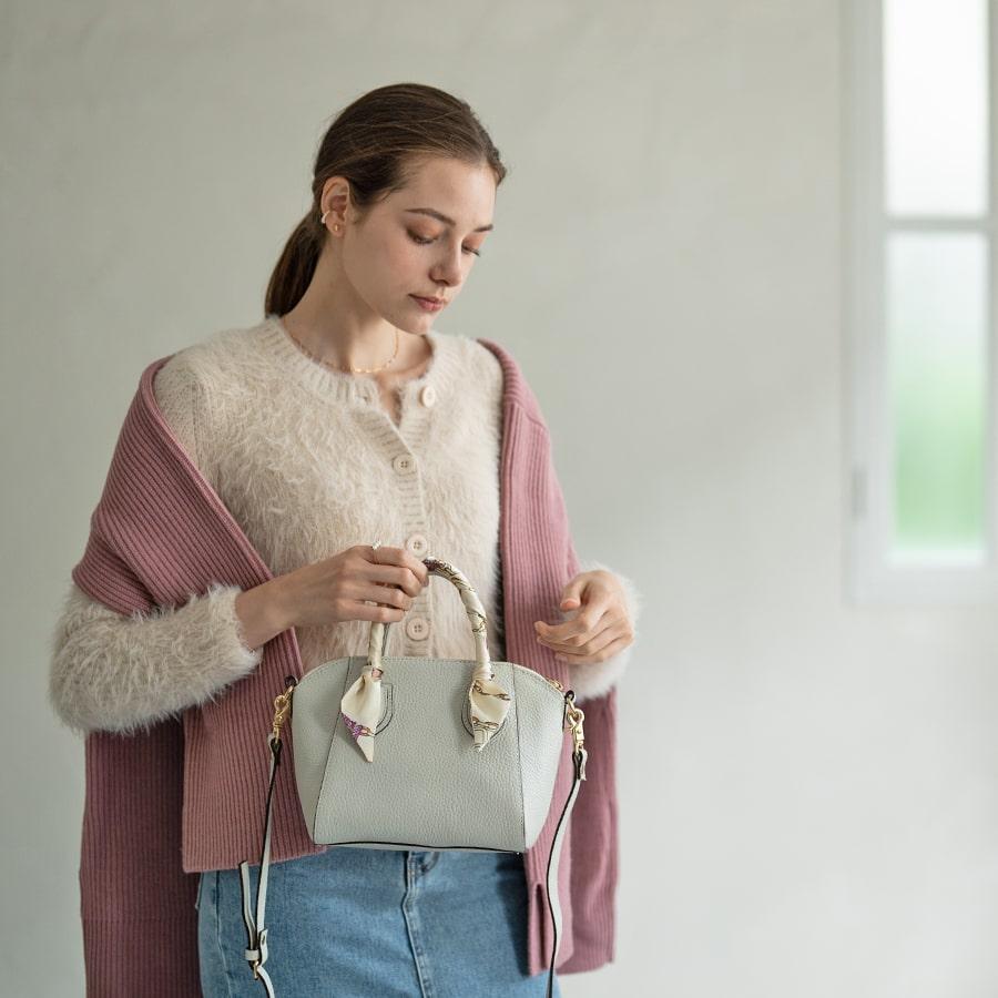 バッグ ハンドル スカーフ 単品 ハンドルスカーフ「 Scarf スカーフ 」バッグ用 アクセサリ アレンジ 個性的 ギフト プレゼント ヘイニ HAYNI :scarf:バッグブランド ...