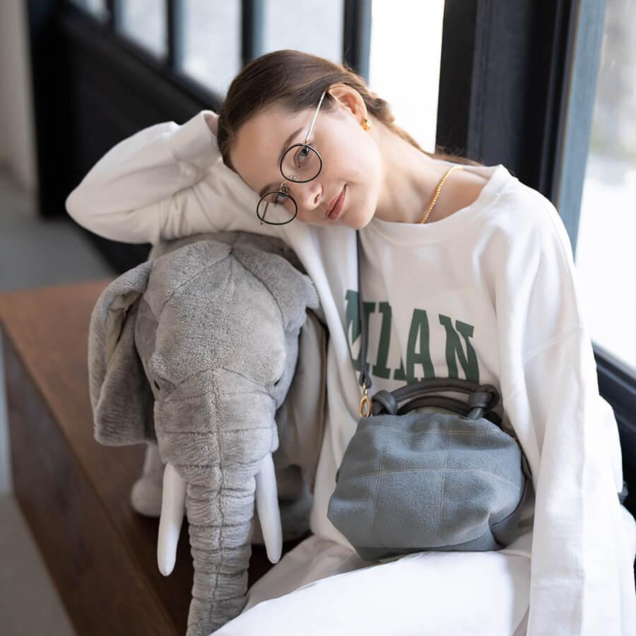 HAYNI \在庫限り／ショルダーバッグ ハンドバッグ 2way「Stitchpom ステッチポム」ヘイニ : バッグブランド HAYNI - 通販 - Yahoo!ショッピング