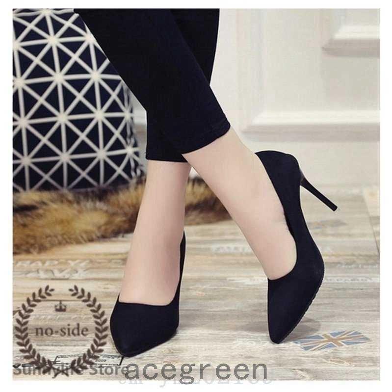 レディースパンプス痛くない疲れない走れるパンプス8cm/10cm/6cm/4cmスエード靴通勤美脚ハイヒール結婚式パーティー二次会フォーマルシューズ : haze grass - 通販 ...