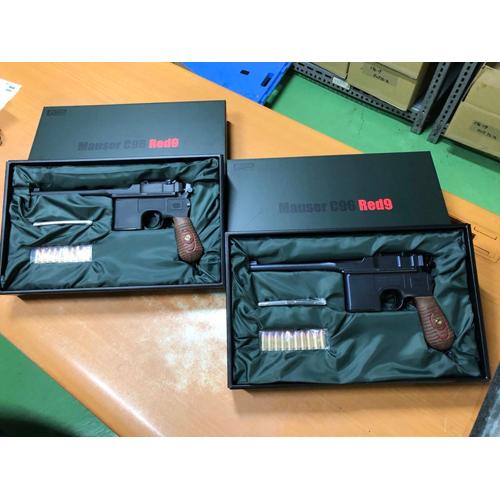 アクション モーゼル C96 レッド9 HW ブルースチール（ダミーカート モデルガン 本体） :hb000089285:HBLT - 通販 - Yahoo!ショッピング