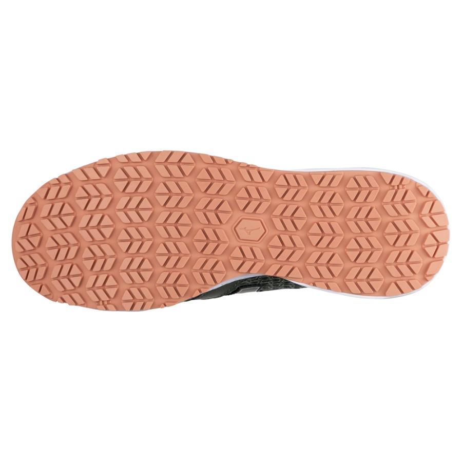 オールマイティ ミズノ ワークシューズ 29cm カーキ×シルバー VH 11 L