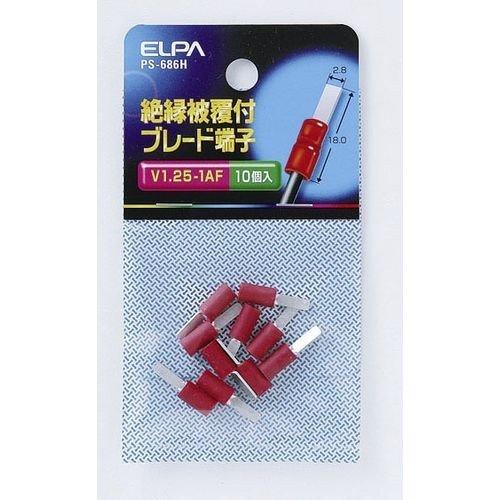 絶縁ブレード端子 PS-686H ELPA [圧着端子](ポイント利用) : DIY.com - 通販 - Yahoo!ショッピング