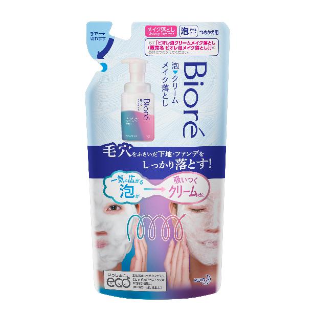 Kao（花王） ビオレ 泡クリームメイク落とし つめかえ用 170ml [クレンジング 化粧落とし 洗顔 二度洗い不要] 爆買 : DIY ...