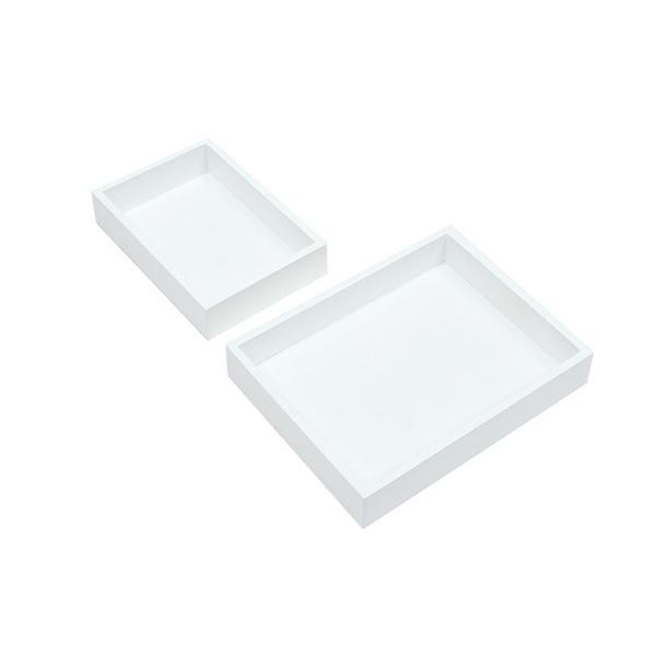 コスメボックス (約)幅27×奥行18×高さ35cm MUD-6740WH 萩原 爆買 : DIY