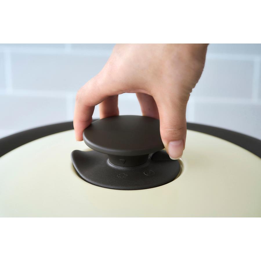 無加水鍋 20cm ディープアイボリー （IH・ガス対応） MKS-20 (両手鍋 深型 無加水 無水鍋 IRIS アイリスオーヤマ) : 4967576664233 : DIY.com ...