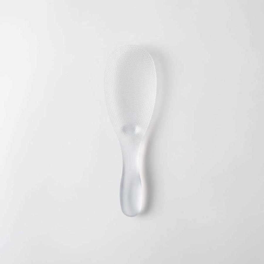 極しゃもじ プレミアム クリア K674CL マーナ [汚れがつきにくい キレイ長持ち 剥離性の高いTPX樹脂 理想のしゃもじ シャリ切り キッチン用品 marna ...