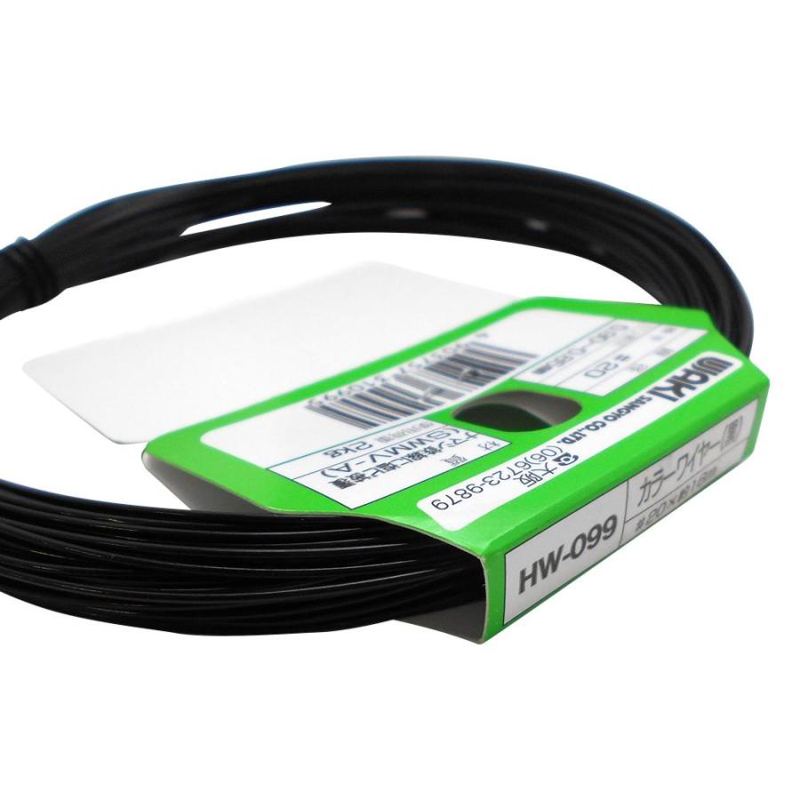 （メール便可）WAKI 和気産業 カラーワイヤー #20X16m 黒 HW-099 : ホームセンターブリコYahoo!店 - 通販 - Yahoo!ショッピング