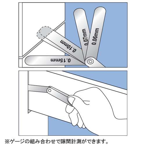 （メール便送料無料）新潟精機 SK シクネスゲージ 25枚組 65M : ホームセンターブリコYahoo!店 - 通販 - Yahoo!ショッピング