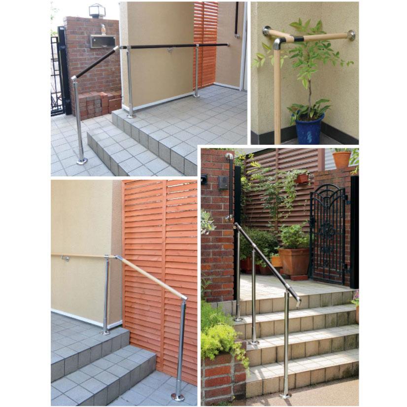 マツ六 ECLE アルミ樹脂巻 屋外用手すり 2m チョコレート EL-812 : ホームセンターブリコYahoo!店 - 通販 - Yahoo!ショッピング