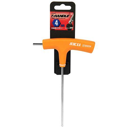 【メール便可】藤原産業 SK11 T型ボールポイントレンチ 4mm STBW04 : 4977292298643 : ホームセンターブリコYahoo!店 - 通販 - Yahoo!ショッピング