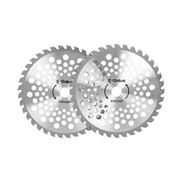 E-Value 藤原産業 軽量チップソー2P(5T) ETT-230MMX36P : ホームセンターグッデイ - 通販 - Yahoo!ショッピング