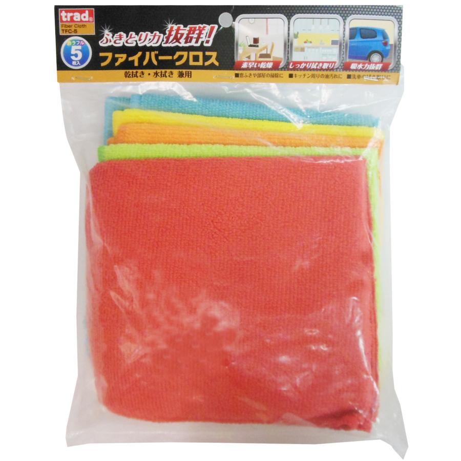 三共コーポレーション TRAD マイクロファイバークロスセット5PC TFC-5 : 1962031 : ホームセンターグッデイ - 通販 - Yahoo!ショッピング