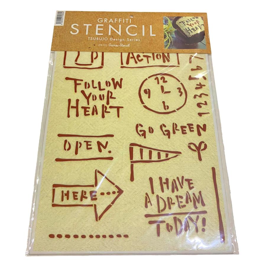 TSURUJOステンシル TR−01 : ホームセンターグッデイ - 通販 - Yahoo!ショッピング