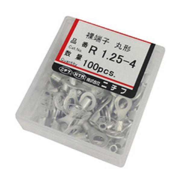 ニチフ 丸型端子 R1.25-4 100個 R 1.25-4 (コンパクト便可) : ホームセンターグッデイ - 通販 - Yahoo!ショッピング