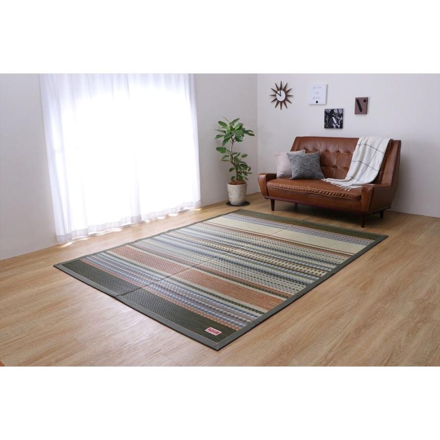 イケヒコ 国産い草ラグ ラルフ カーキ 191×191cm IKEHIKO い草 国産 ラグ 抗菌 防臭 消臭 （メーカー直送） : ホームセンターグッデイ - 通販 - Yahoo!ショッピング