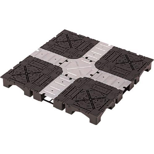 FUKUVI クリーンOAフロア ピットTN-50(4枚入り)配線溝一体型 500mm×500mm 高さ50mm【3377434:0】[店頭受取不可] : PROsite Yahoo!店 ...