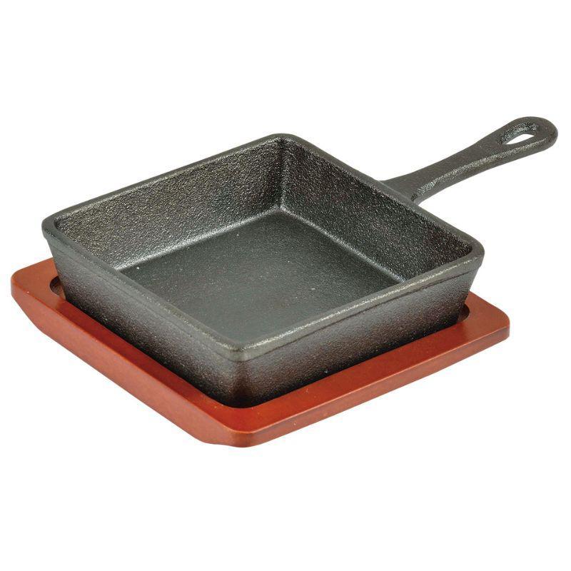 パール金属 スプラウト 鉄鋳物製 角型スキレット13×13cm HB-6211 : ホームセンターバローYahoo!店 - 通販 - Yahoo!ショッピング