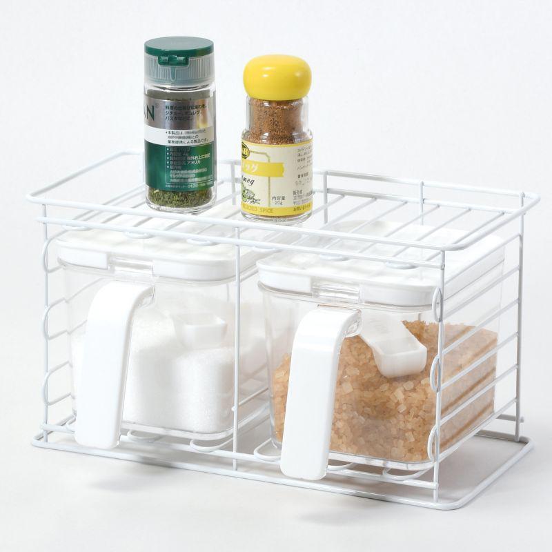 パール金属 ブランキッチン 調味料ラック ストッカー2個付 HC-0471 : ホームセンターバローYahoo!店 - 通販 - Yahoo!ショッピング