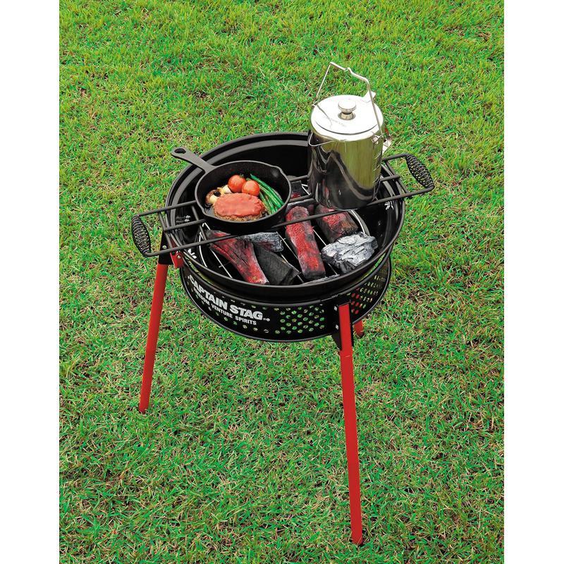 キャプテンスタッグ 焚火 ゴトク スリム ブラック UG-3263 : ホームセンターバローYahoo!店 - 通販 - Yahoo!ショッピング