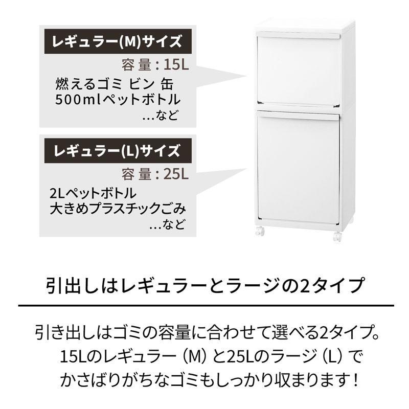 Fits 天馬 ホワイトラッシュ 多段分別 WR-3522 ホワイト 白 50L 2段 ゴミ箱 分別 キッチン ごみ箱 ダストボックス プラスチック 日本製 : ホームセンターバローYahoo ...