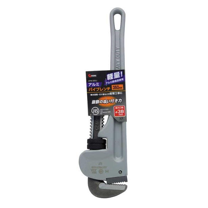 GISUKE アルミパイプレンチ JIS付 : vh-4907052214439 : ホームセンターバローYahoo!店 - 通販 - Yahoo!ショッピング