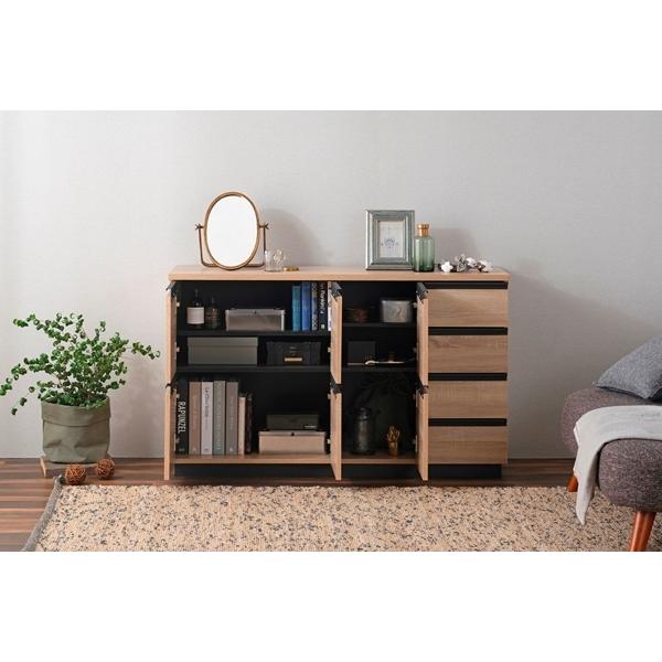 アイリスオーヤマ リビングキャビネット RCB-1190 ライトナチュラル : vh-4967576560535 : ホームセンターバロー ...