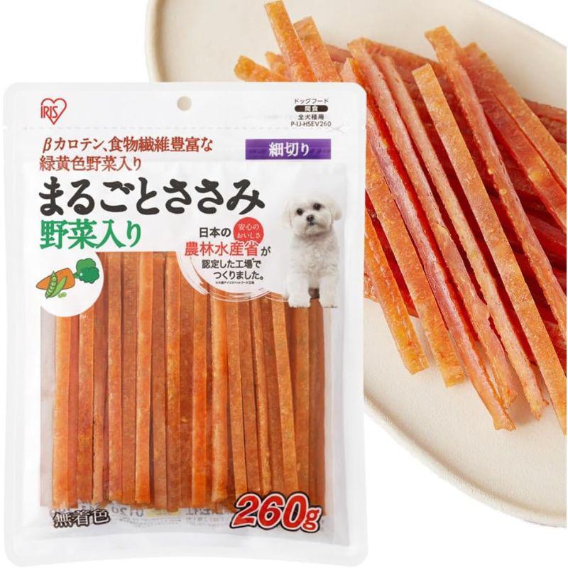 アイリスオーヤマ まるごとささみジャーキー細切り 野菜入り260g : ホームセンターバローYahoo!店 - 通販 - Yahoo!ショッピング