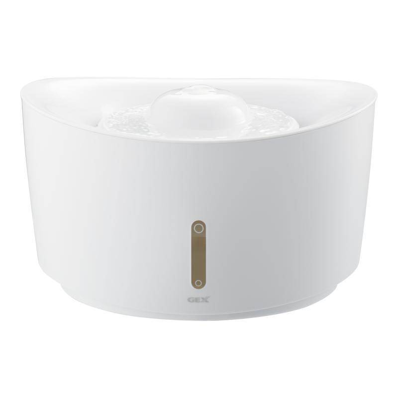 \期間限定価格！2025.6.30まで／ ジェックス GEX ピュアクリスタル ウェル 2.5L 猫用 ホワイト : ホームセンターバローYahoo!店 - 通販 - Yahoo!ショッピング