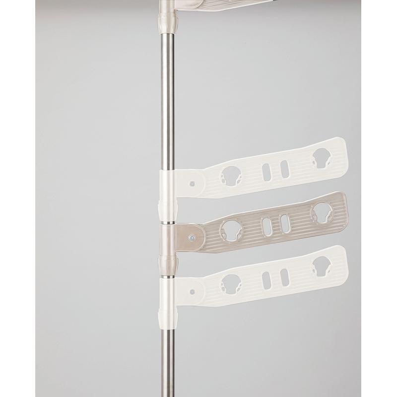 ベストコ ベランダ突っ張り物干し ライトグレー NY− 282 : ホームセンターバローYahoo!店 - 通販 - Yahoo!ショッピング