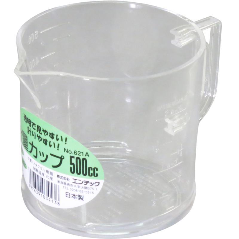 エンテック 計量カップ 500cc No.621A : vh-4976391034138 : ホームセンターバローYahoo!店 - 通販 - Yahoo!ショッピング