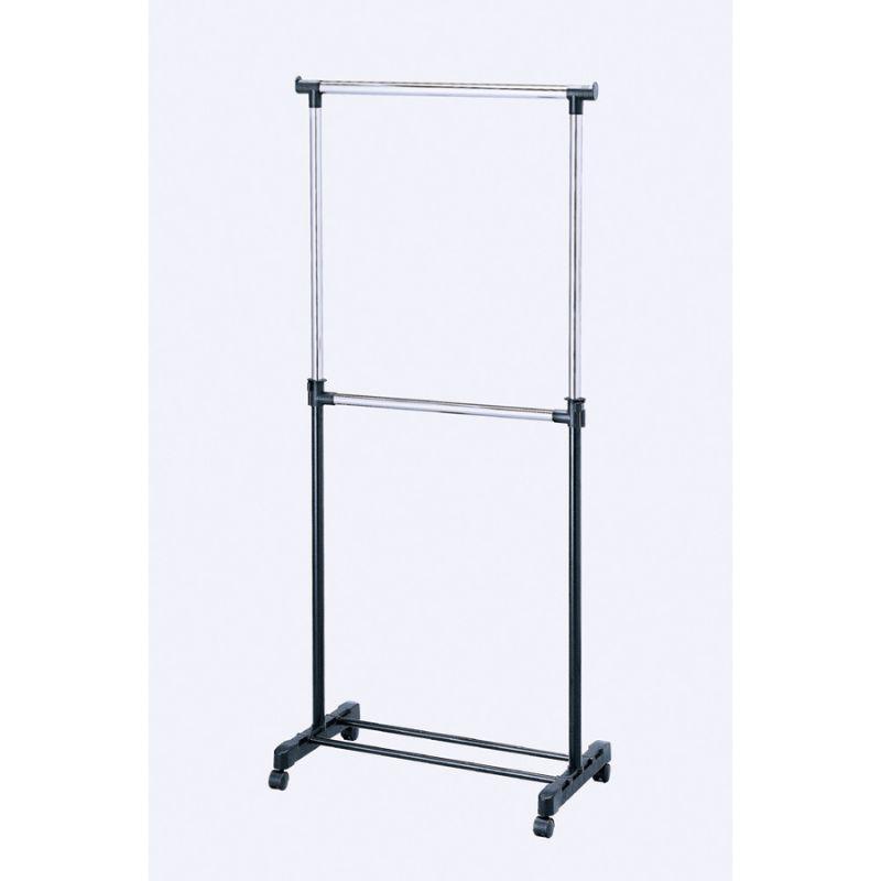 パール金属 2段パイプハンガー シングル ブラック N-7605 : ホームセンターバローYahoo!店 - 通販 - Yahoo!ショッピング