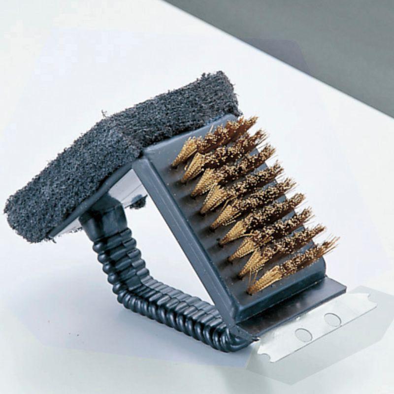 キャプテンスタッグ レスト 鉄板・アミ用ブラシ トライアングル M-7634 : ホームセンターバローYahoo!店 - 通販 - Yahoo!ショッピング