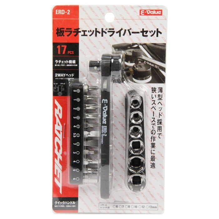 E-Value 板ラチェットDVセット : vh-4977292201766 : ホームセンターバローYahoo!店 - 通販 - Yahoo!ショッピング
