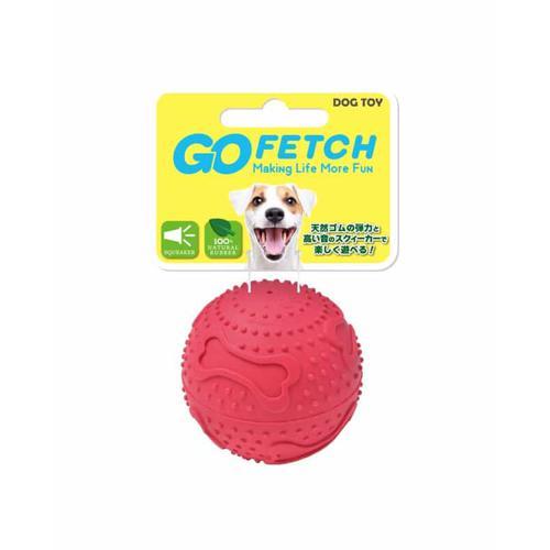 GO FETCH GOFETCH ボーンプリントボール S レッド プラッツ : ホームセンターバローYahoo!店 - 通販 - Yahoo ...