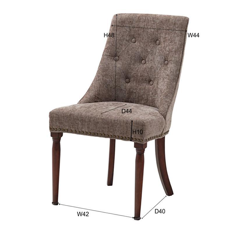 チェア ダイニングチェア 椅子 イス デスクチェア 完成品 W51×D57×H90 ブラウン ドロシー ダイニングチェア IW-555BR 東谷 : vh-4985155168477 ...