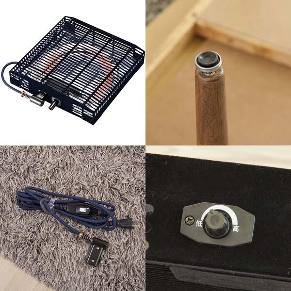 東谷 2WAYコタツテーブル ナチュラル KT-105 : ホームセンターバローYahoo!店 - 通販 - Yahoo!ショッピング