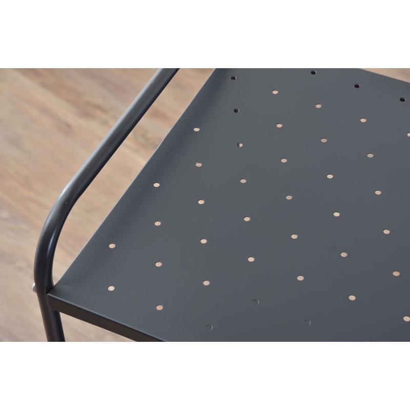 マルチワゴン サイドワゴン キッチンワゴン W53×D35×H75.5 ブラック LFS-883BK 東谷 : ホームセンターバローYahoo!店 - 通販 - Yahoo!ショッピング